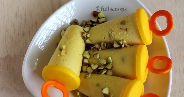 No Cook Mango Kulfi | Instant Kulfi Recipe ~ Full Scoops - A food blog ...
