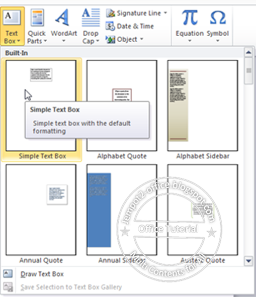 m-walli: Menambahkan Quote pada Microsoft Word