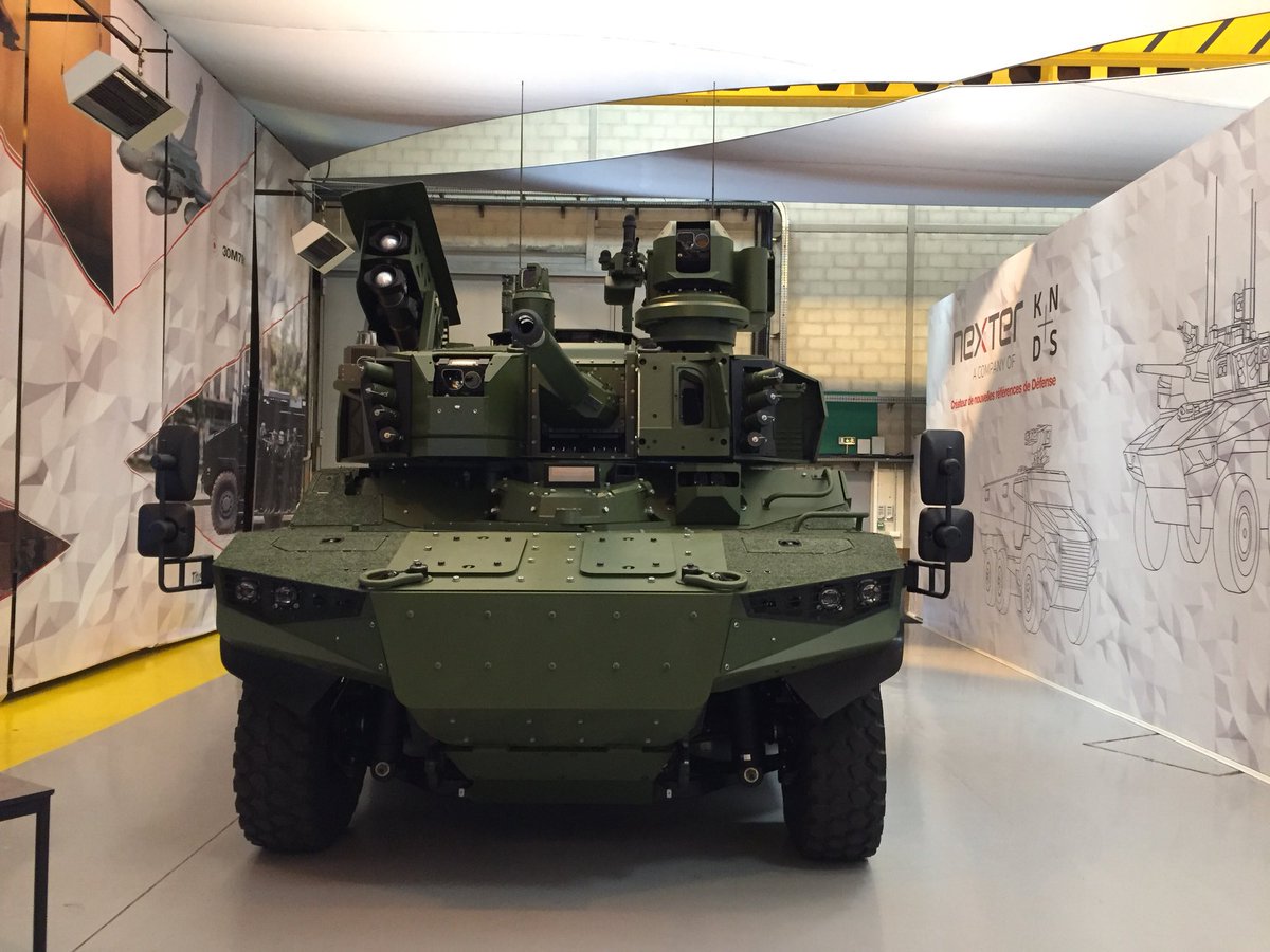 DEFENSE STUDIES: The First Prototype of the French Armored Vehicle EBRC ...