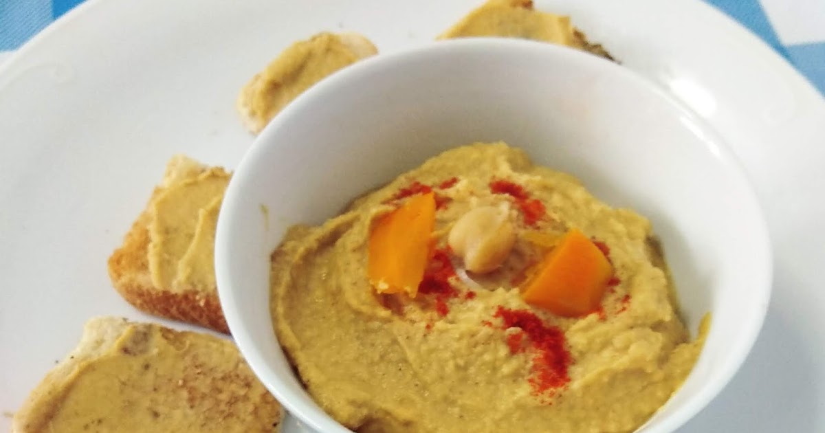 la cocina de maruchi: El humus de calabaza de Amelia.
