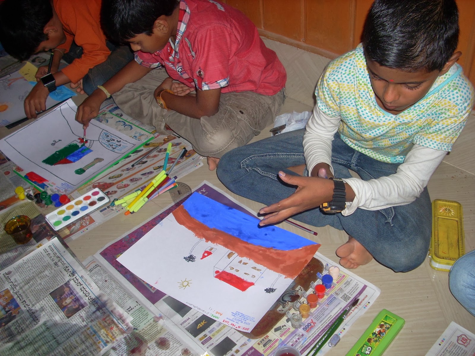 Kidz Planet, E-City: Coloring Competition - Children's Day Special!!