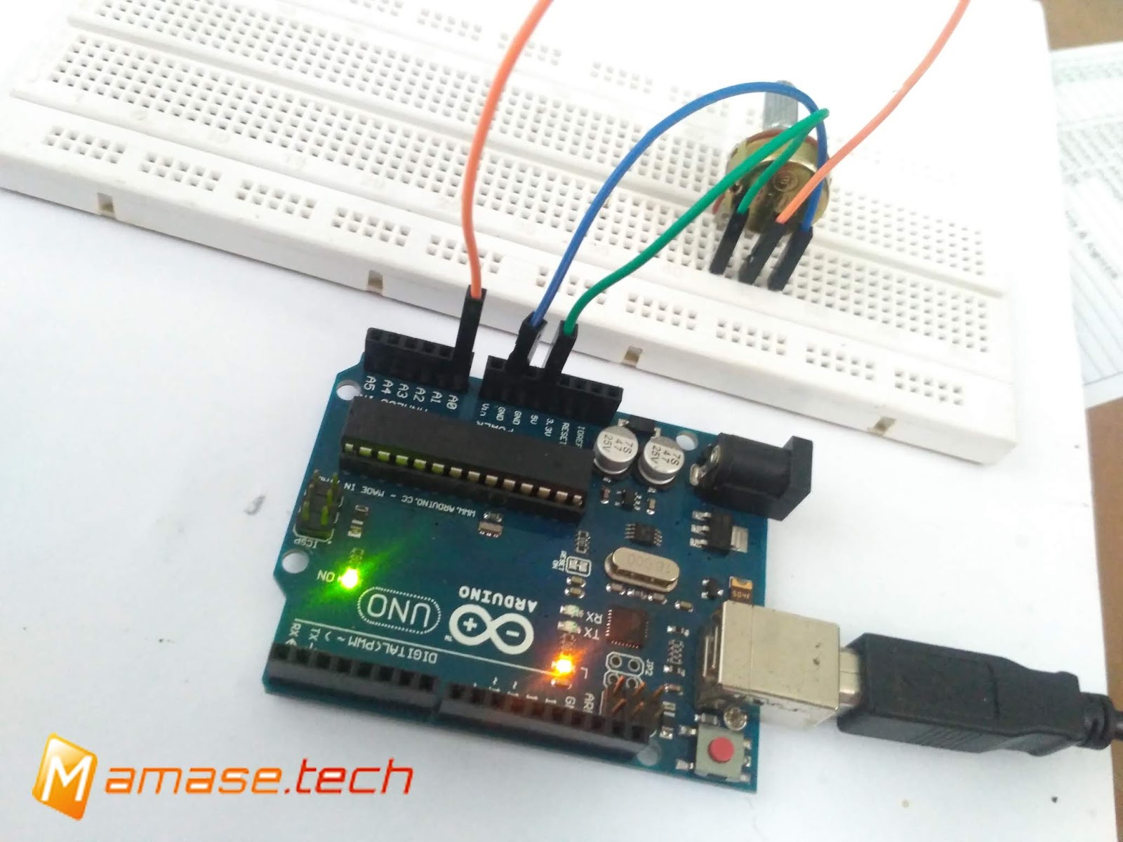 Arduino Sensor Potensio Meter