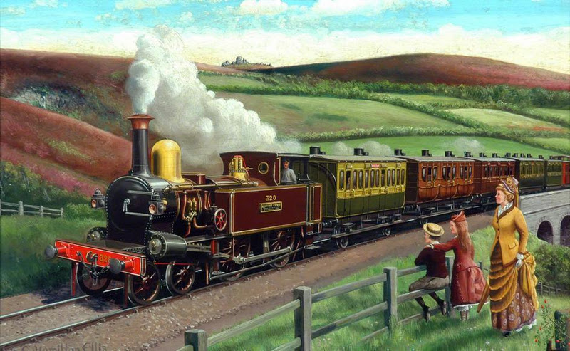 Viático de Vagamundo: Railway development (19th century)