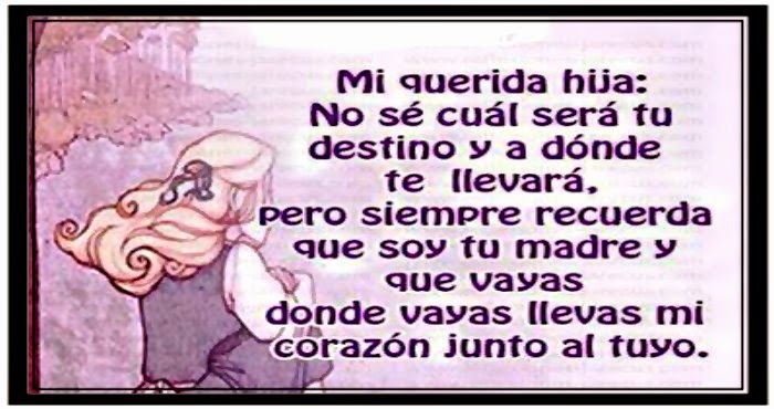 Te amo hija querida - Imagui