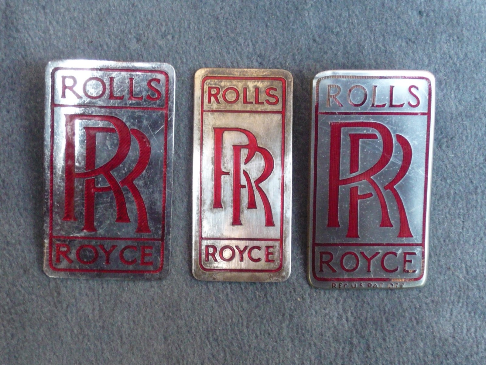 RadiatorEmblems: ROLLS ROYCE UK / USA