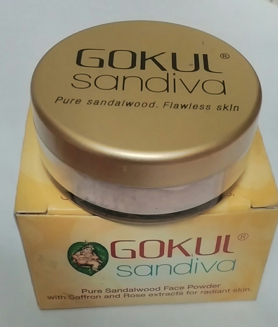 Beauty Makeup and You: Gokul Sandiva Pure Sandalwood Face Powder