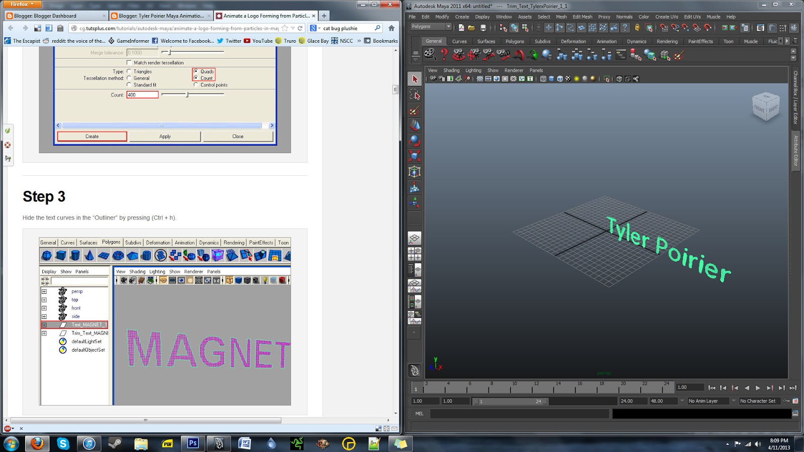 Tyler Poirier Maya Animation