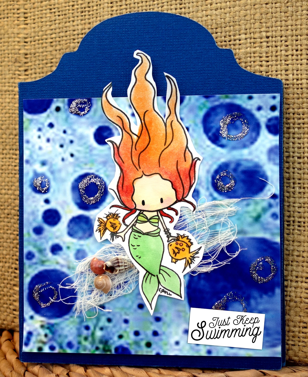 Wendylynn's Paper Whims: Mermaid Card