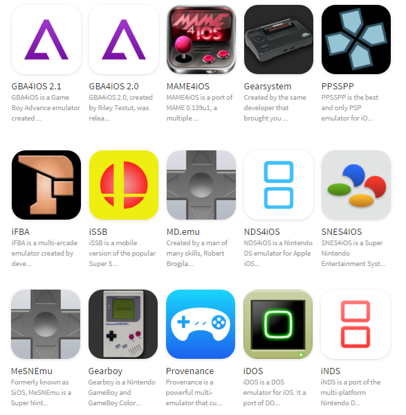 Emulatore iOS Mame, Nintendo, Playstation, Gameboy - CLP Blog
