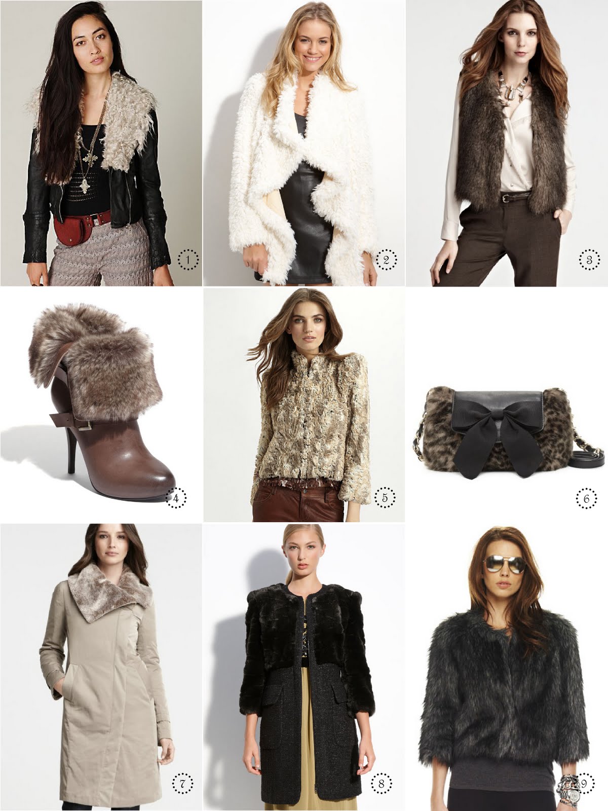 Baci Designer: Handpicked - Fall 2011 Trends, Faux Fur