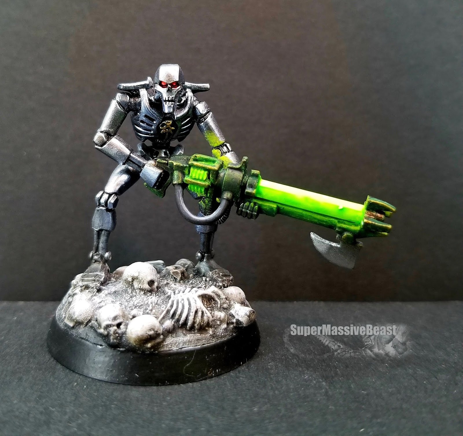 Super Massive Beast: Necrons Rebooted -- First Necron Warrior Unit ...
