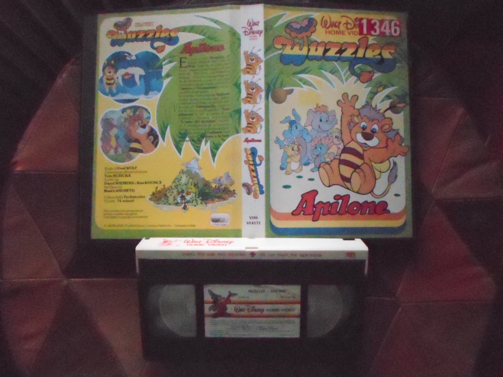 VHS Disney: IMMAGINI WUZZLES