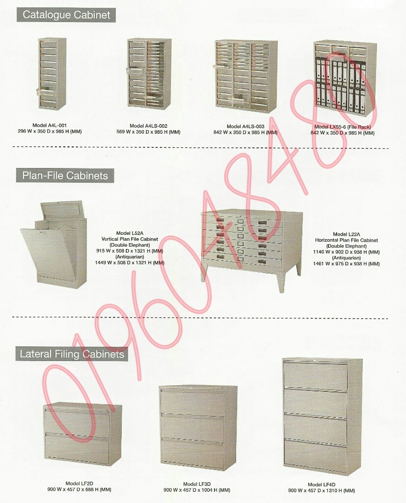 KABINET PELAN PROJEK PLAN FILE CABINET ~ SERVIS PETI BESI BILIK KEBAL