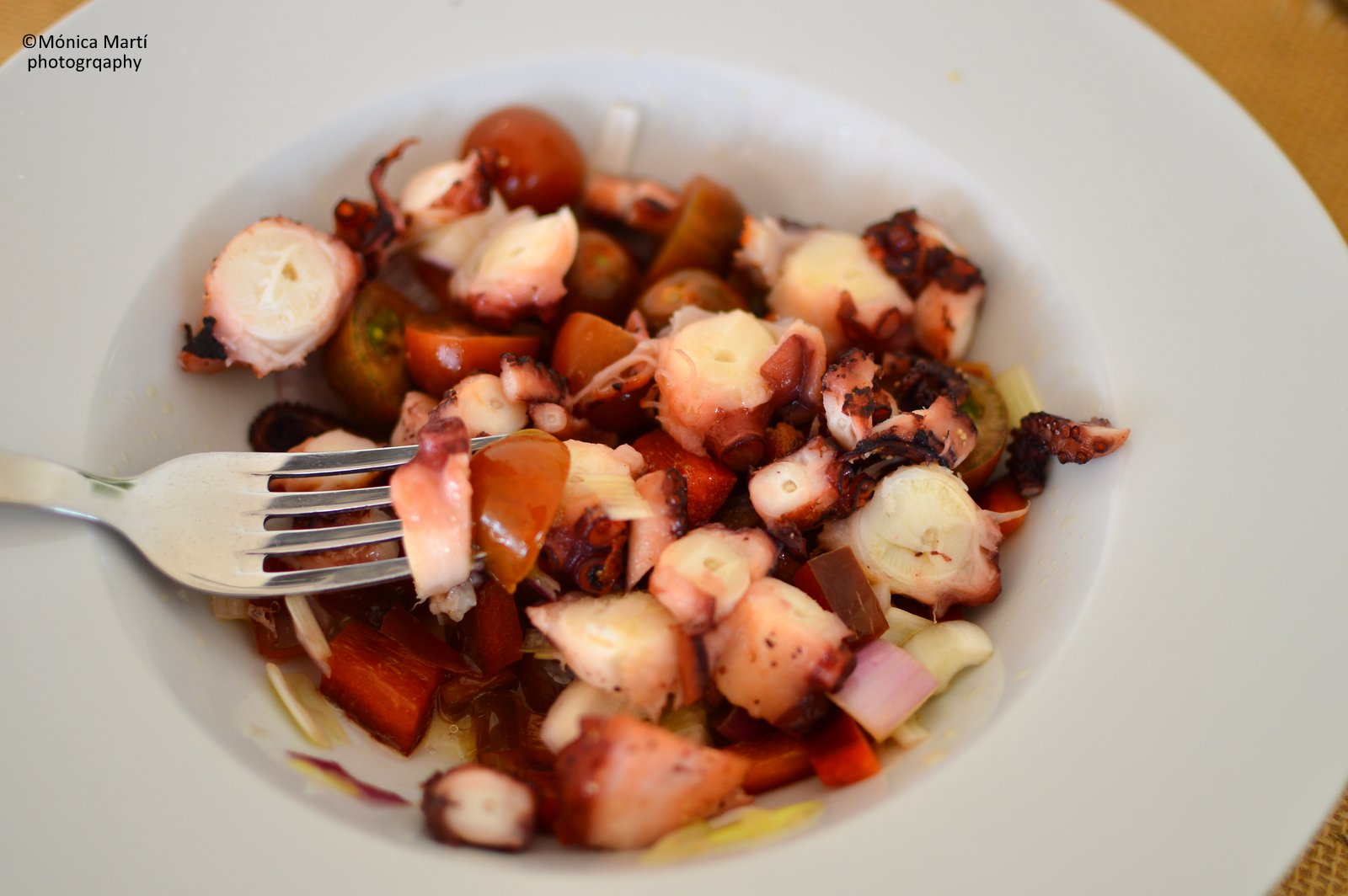 Ensalada de Pulpo - DIETA - | Saboreando las estrellas