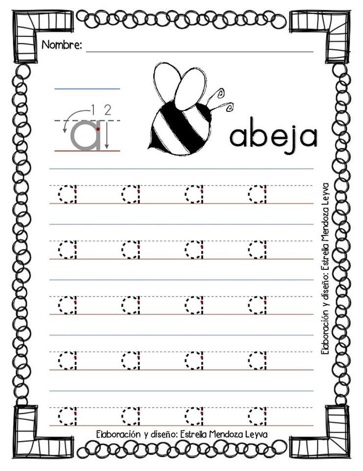 Mi Libro de Trazos para Trabajar las Letras | Materiales Educativos ...