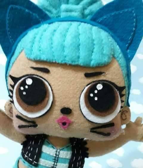 Doll lol cat felt patterns - Ver e Fazer