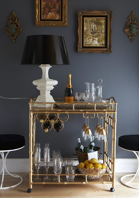 Cotton Candy: Fancy Bar Cart
