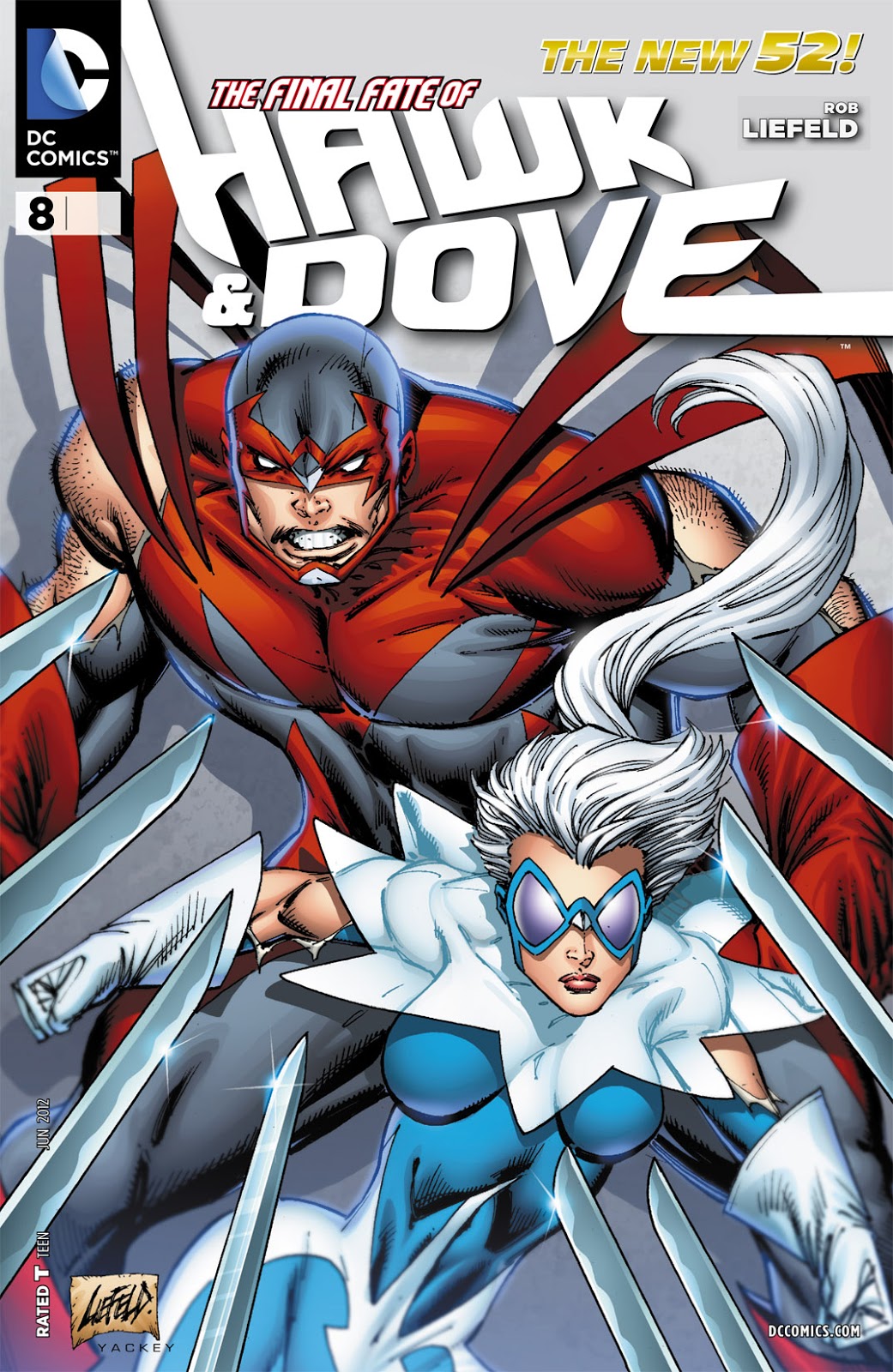 COMIC BOOK FAN AND LOVER: HAWK & DOVE # 7 y 8 – DC COMICS