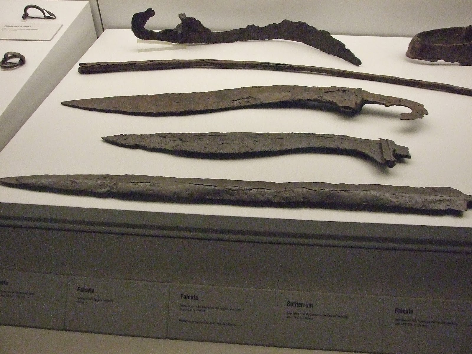 MUSEO ARQUEOLÓGICO DE MURCIA: ARMAMENTO IBERO