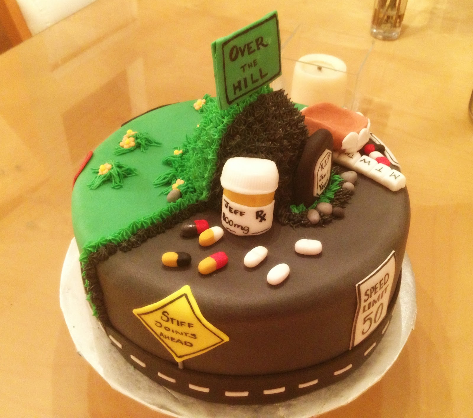 Love to Bake!: Over The Hill Cake #3