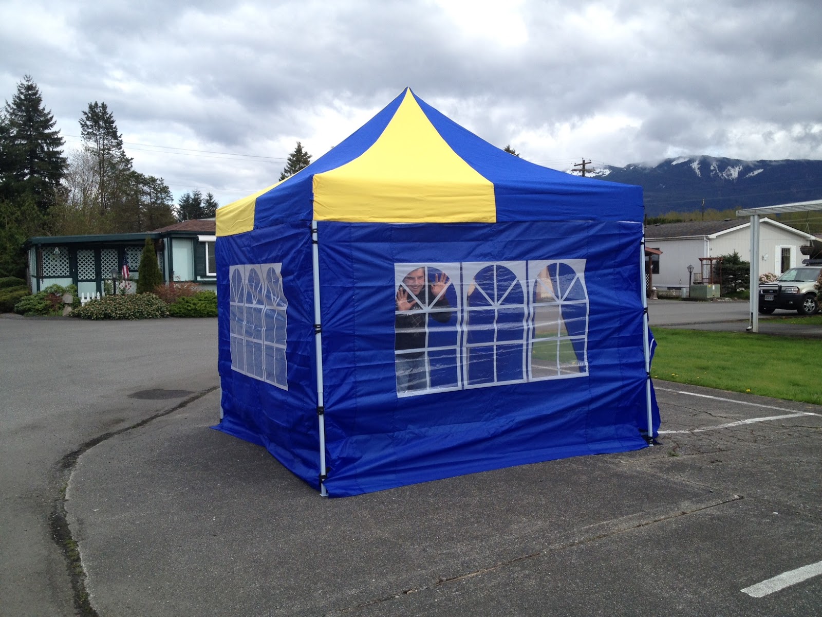 Sultan Sky Valley Lions Club: Preview of our new Popcorn tent!