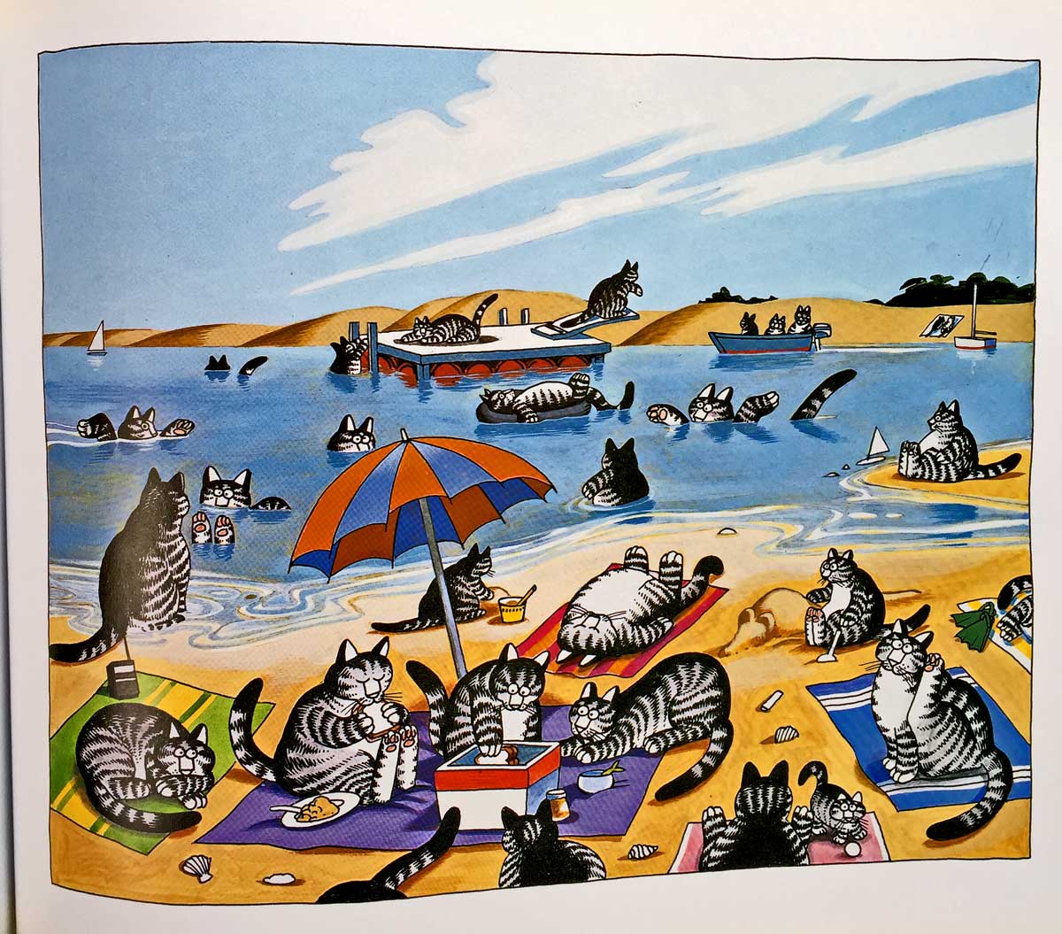 ECC Cartoonbooks Club: Cats by B Kliban