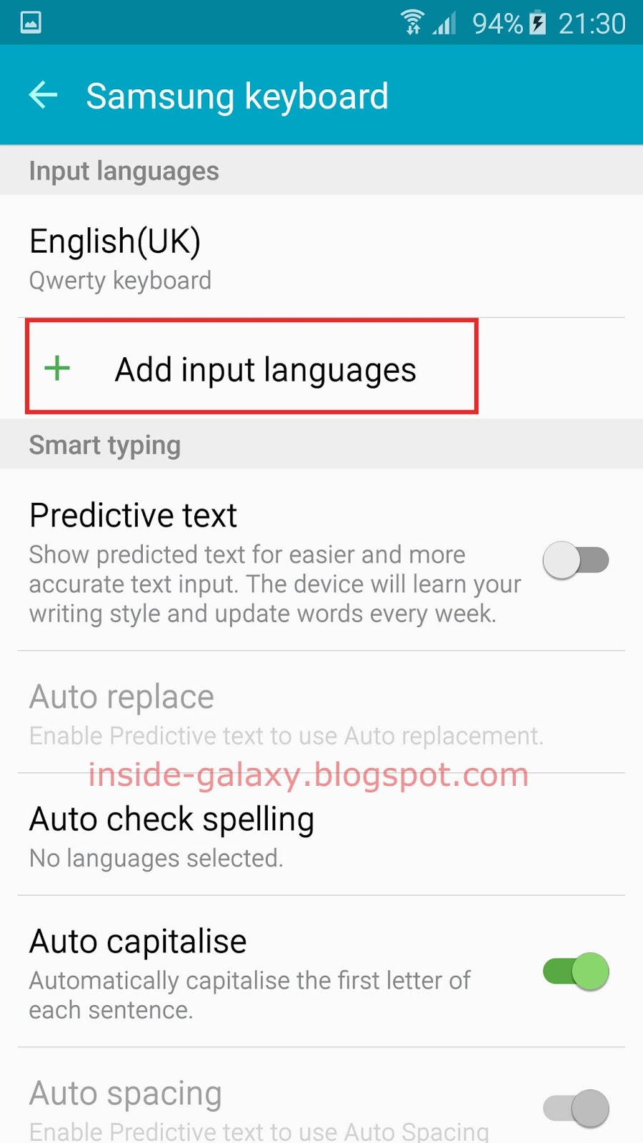 Inside Galaxy: Samsung Galaxy S6 Edge: How to Use Multiple Input ...