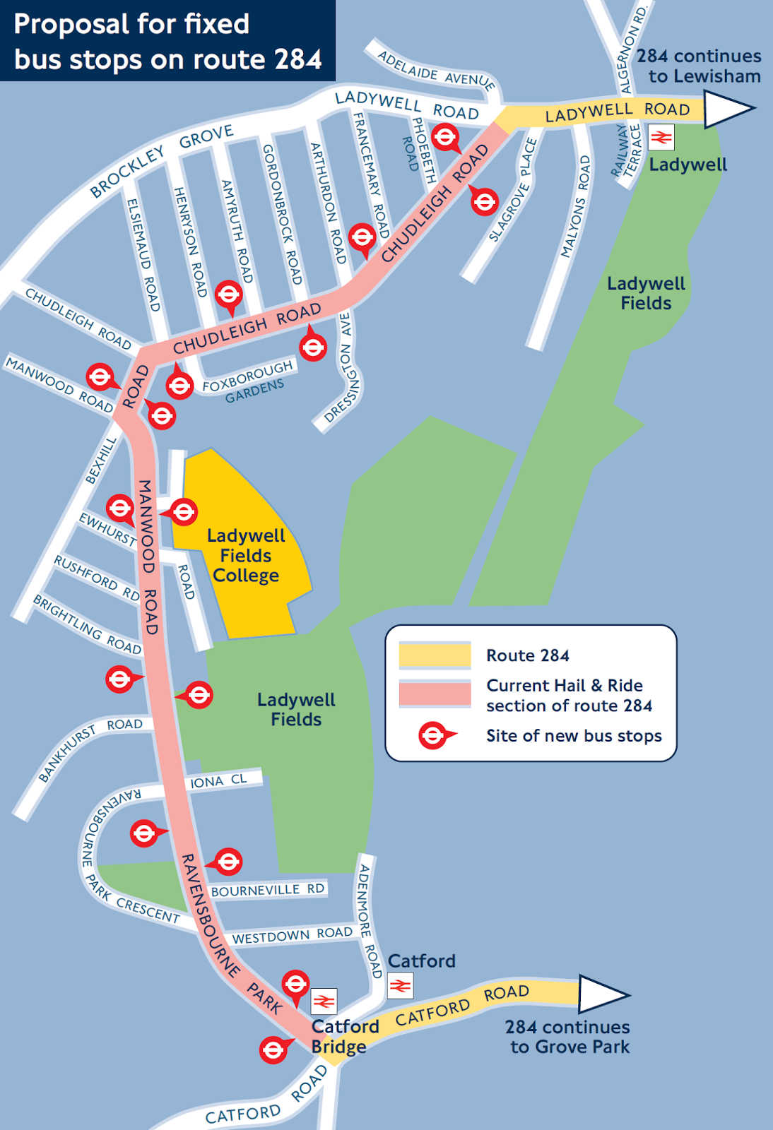 Brockley Central: 284 bus route consultation | The online home for all ...