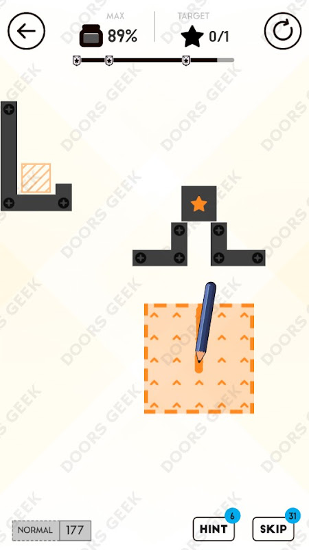 Draw Here Level 177 ~ Doors Geek