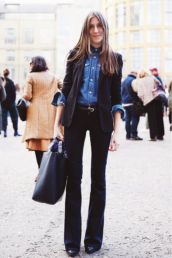 Fashion Inspiration | Street Style: Denim Jeans | Cool Chic Style Fashion
