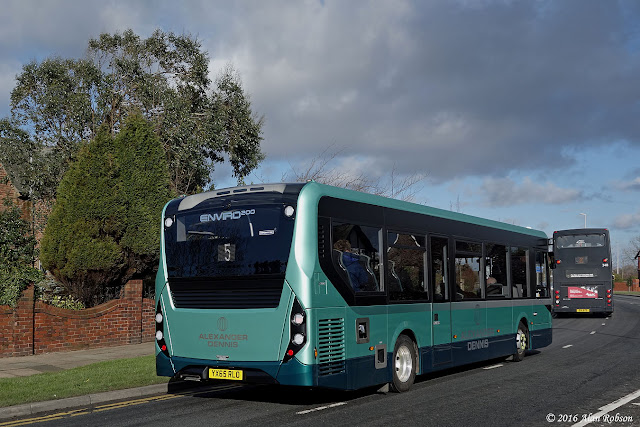 Blackpool Tram Blog: Enviro 200 Demonstrator