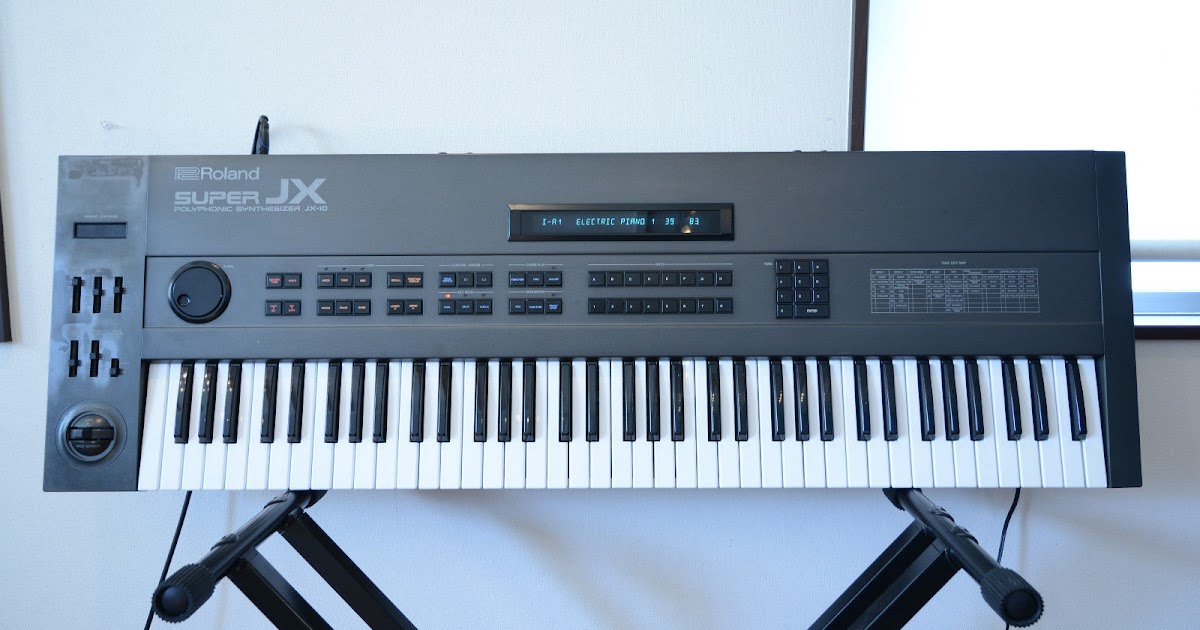 MATRIXSYNTH: Roland SUPER JX JX-10 polyphonic synthesizer SN 684877