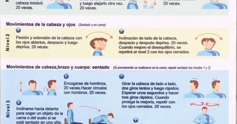 Vértigo: recuperar el equilibrio con ejercicios de reeducación vestibular