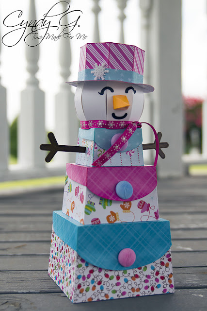 Cyndy G. - Creative Designer For My Scrap Chick: Snowman Box ~ with Cyndy G