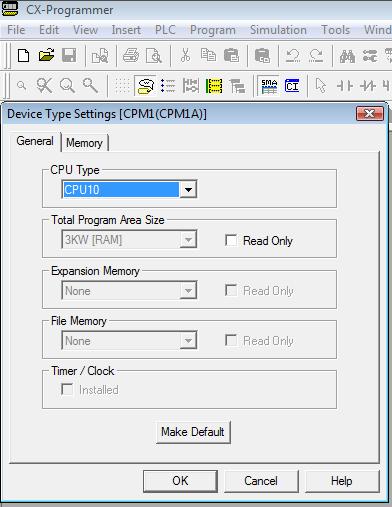 Cara Memulai Program Cx Programmer 7107