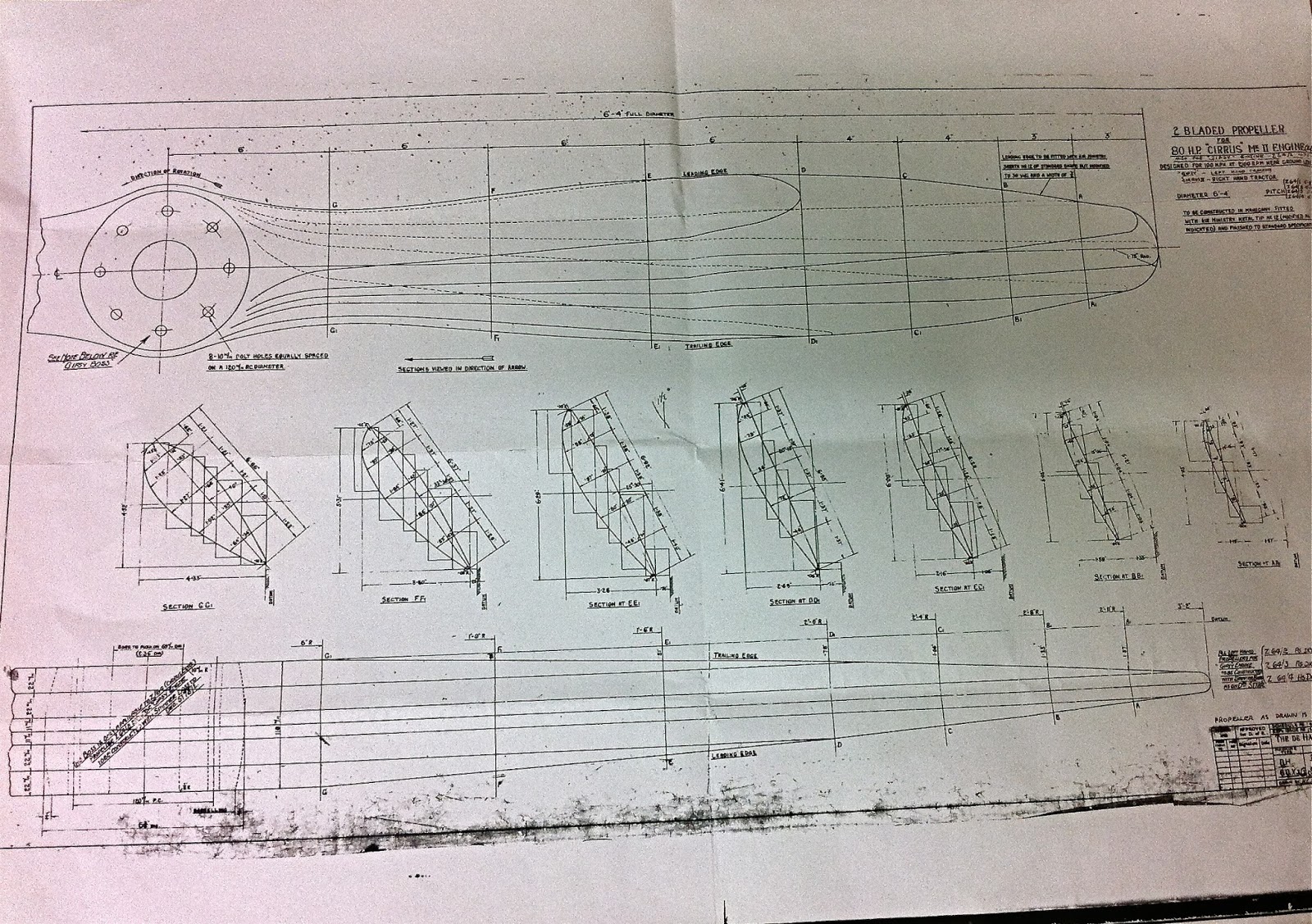Hercules Propellers: NEW WOODEN PROPELLER FOR WESTLAND WIDGEON