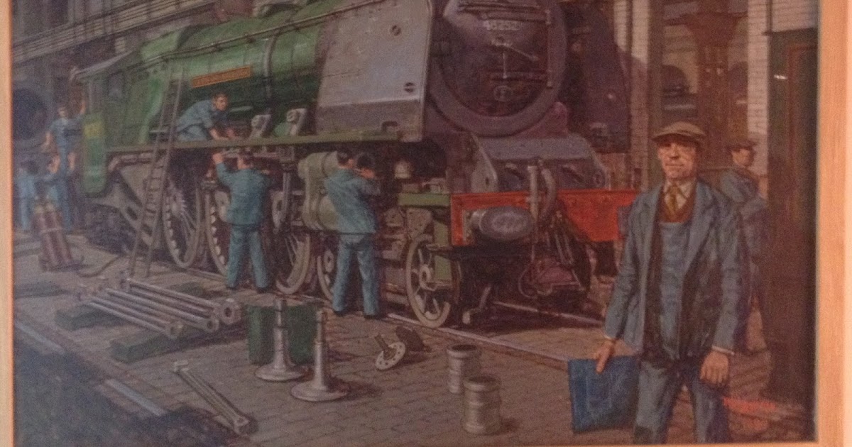 Mike Priestley's Railway Heritage Blog: Frank Johnson, "Acclaimed Artist"