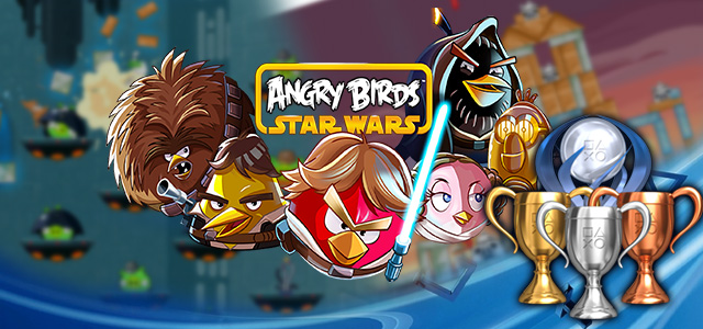 Platine Angry Birds Star Wars (PS4) e encontre a Força em seus troféus ...