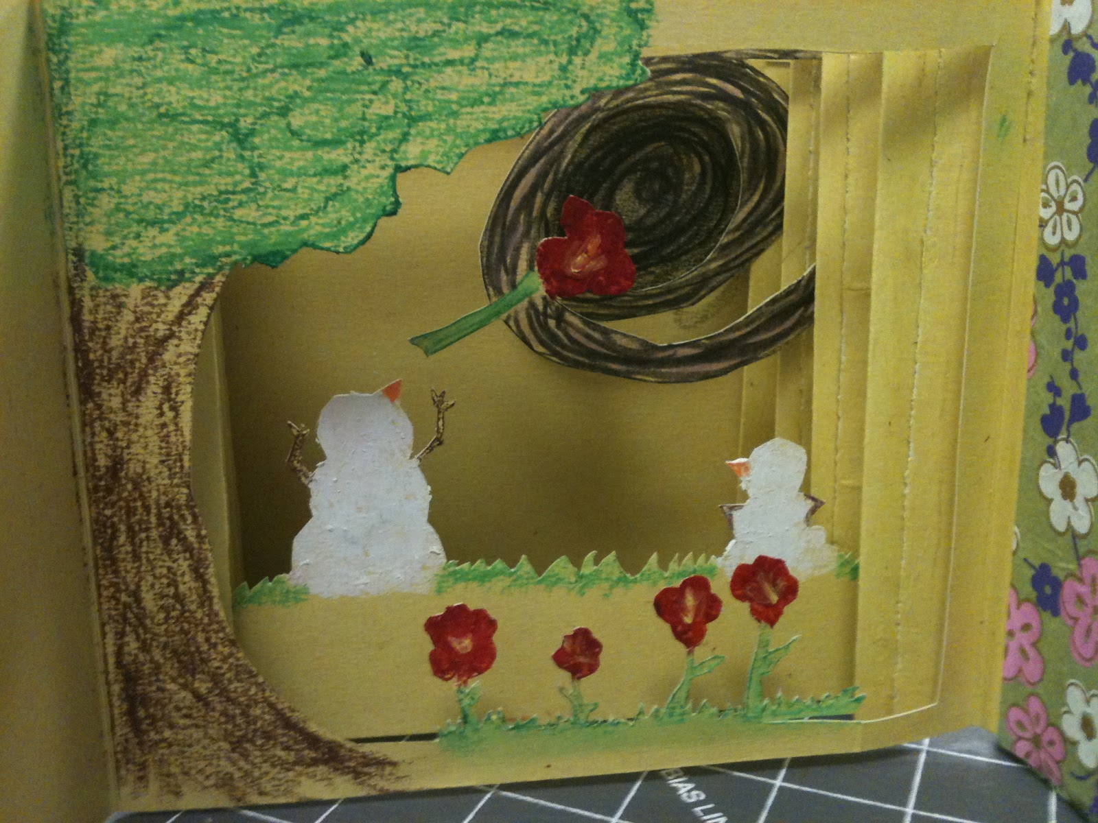 Paper Buttons: The Book Carousel
