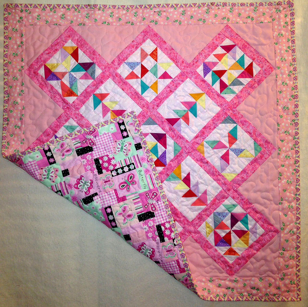 Wraggedypatches: Mackenzie's Dolly has a Quilt