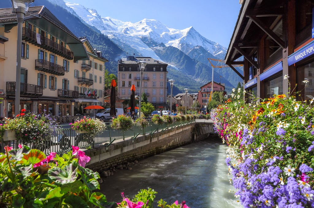 Pinceladas Actuales: Chamonix, A la Sombra del Mont Blanc