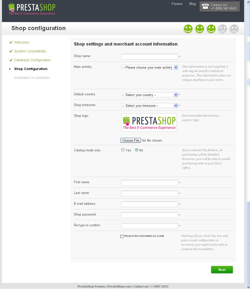 Step by Step Prestashop Installation - PRESTASHOP MANIA