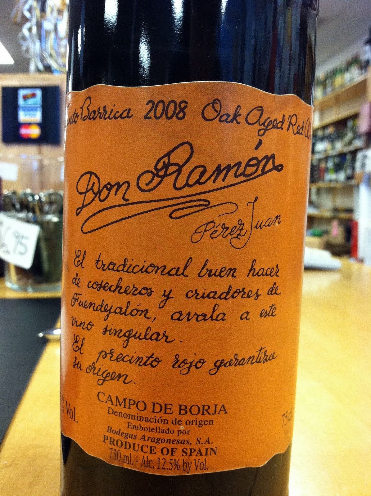 Lynda's Wine Blog: Tasting: Don Ramon Tinto