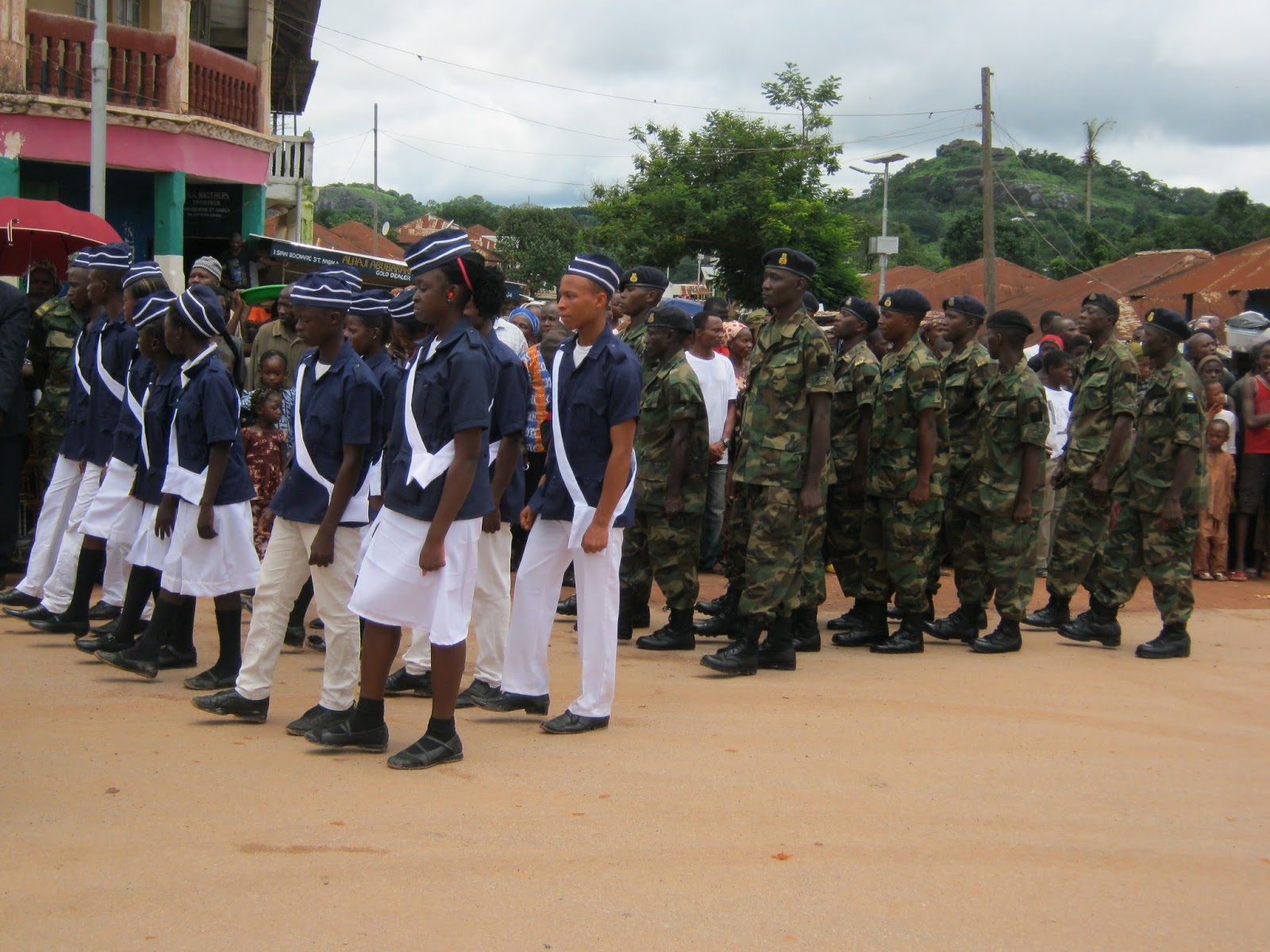 Apostle Bahago: BOYS' BRIGADE ENROLLMENT SERVICE.