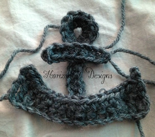 Studio Create: FREE Crochet Pattern: Anchor Applique Tutorial