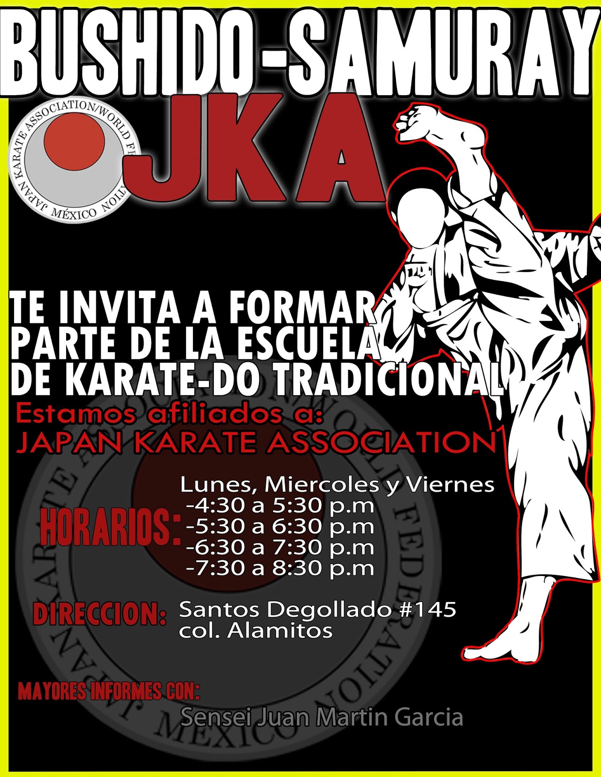 karate bushido samuray jka slp shotokan san luis potosi