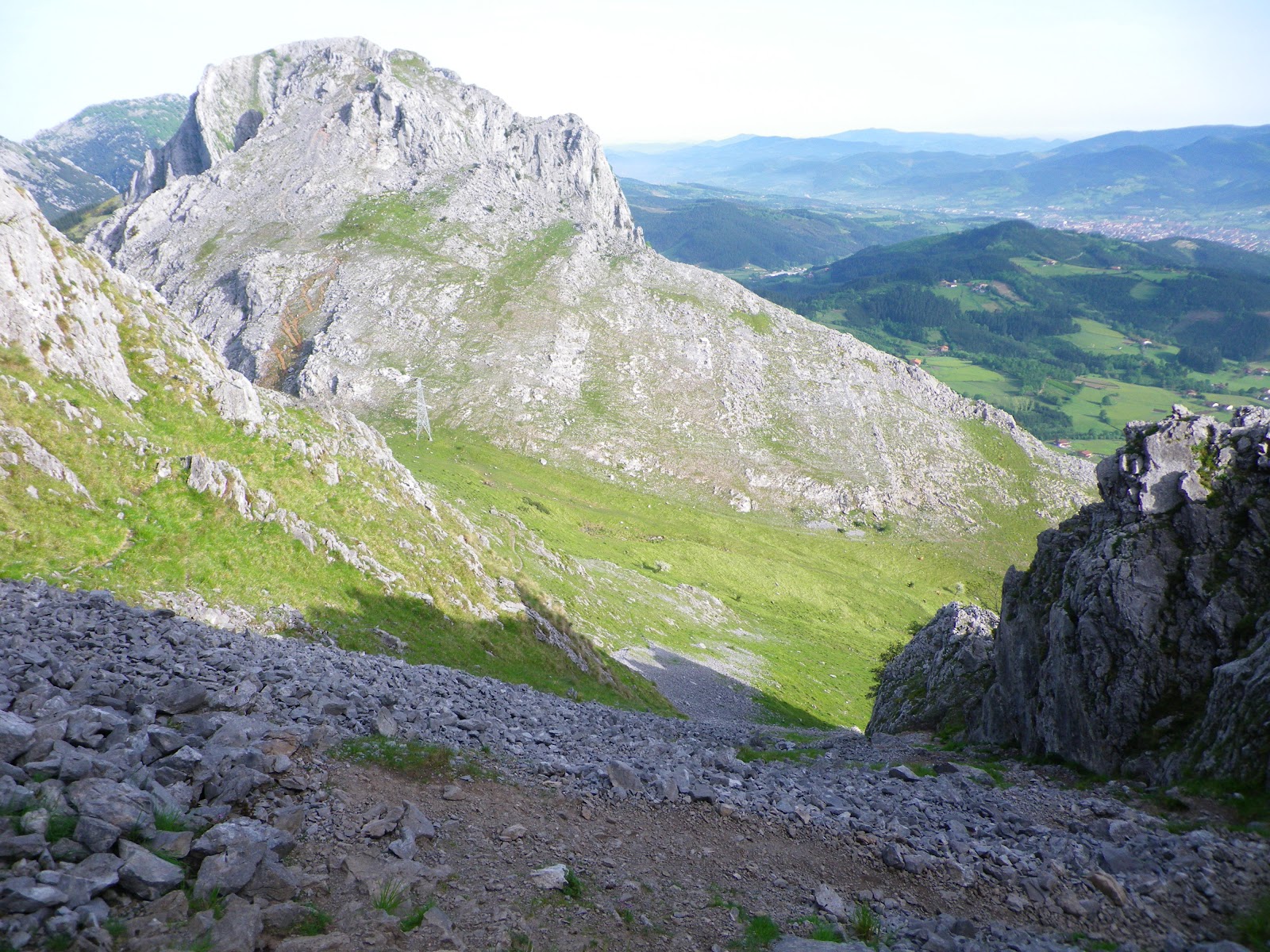 Penúltima noche en Goüter: La cresta del Anboto