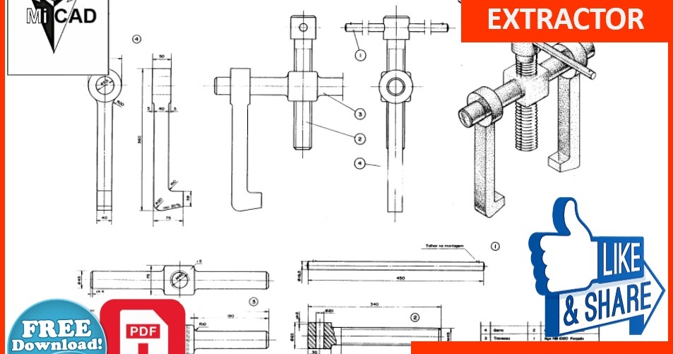 Mi Cad: Extractor
