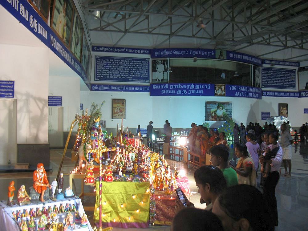 2017 Navaratri Kolu Display at Yogi Ramsuratkumar Ashram - ARUNACHALA GRACE