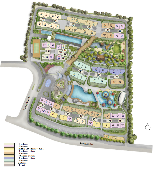 The Minton: Site/Floor plan